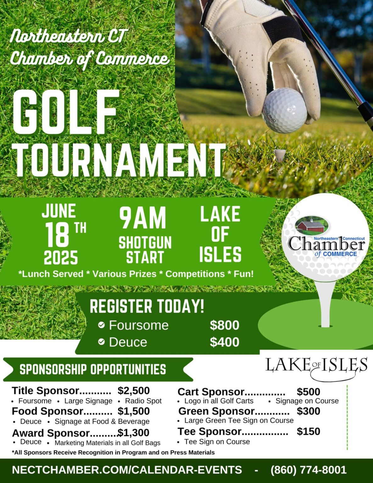 2025 Northeastern CT Chamber of Commerce Golf Tournament | Northeastern ...