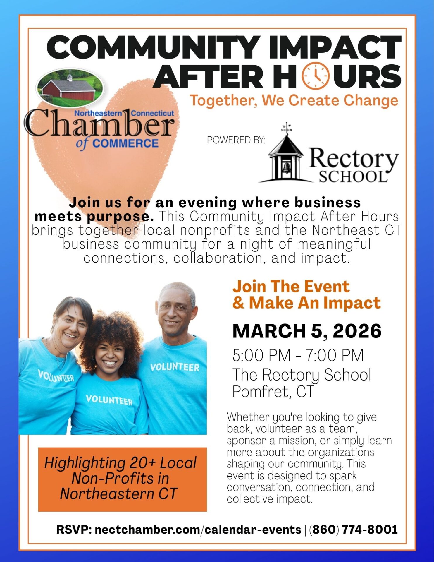 Community Impact After Hours – Rectory School | Northeastern CT Chamber ...